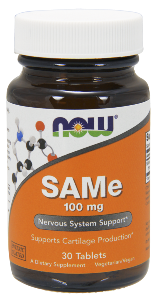SAM-e (30 tablets 100mg) NOW Foods 2025