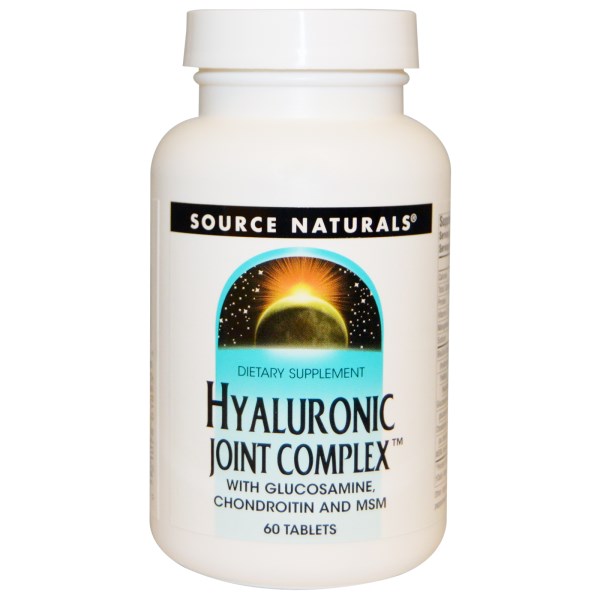 Hyaluronic Joint Complex (60 Tabs)* Source Naturals 2025